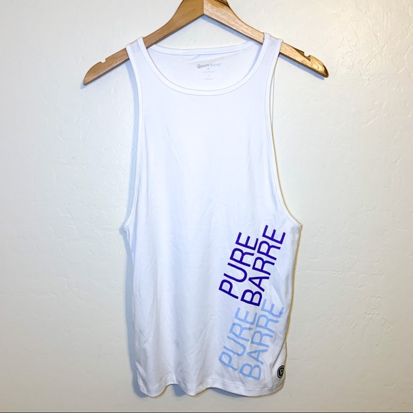 Pure Barre | Tops | Pure Barre Tank White Small | Poshmark